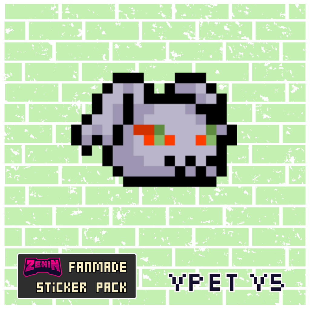 ZeninTCG - Fan-made- Mini Pixel Sticker Pack (Vpet V1)