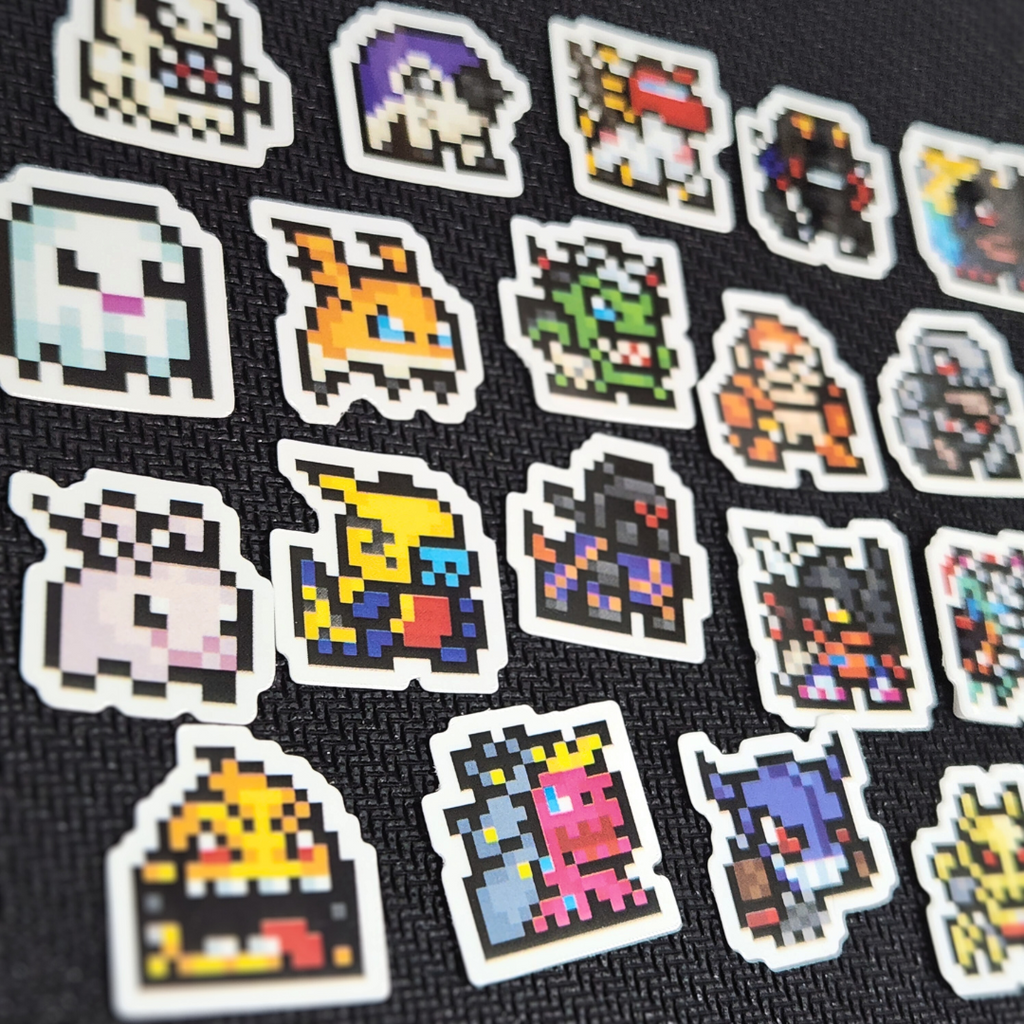 ZeninTCG - Fan-made- Mini Pixel Sticker Pack (Vpet V1)