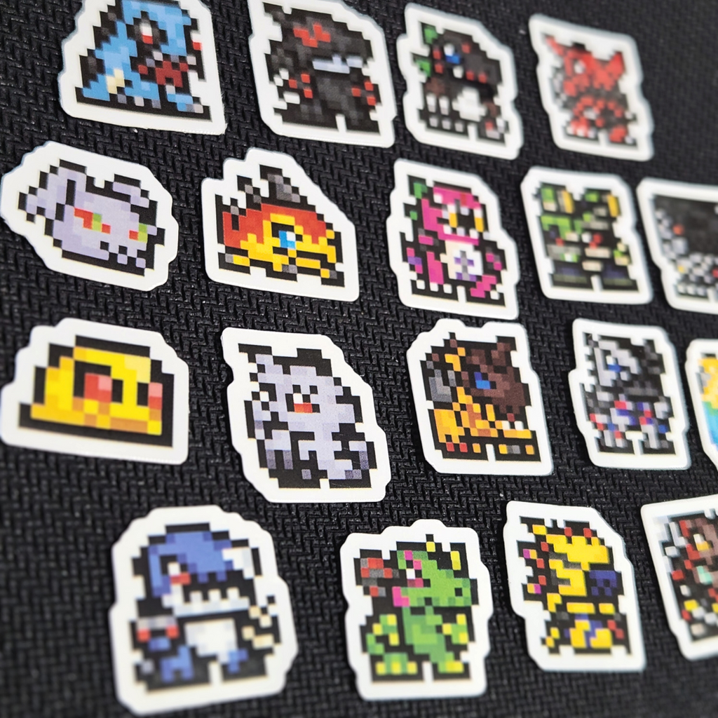 ZeninTCG - Fan-made- Mini Pixel Sticker Pack (Vpet V1)